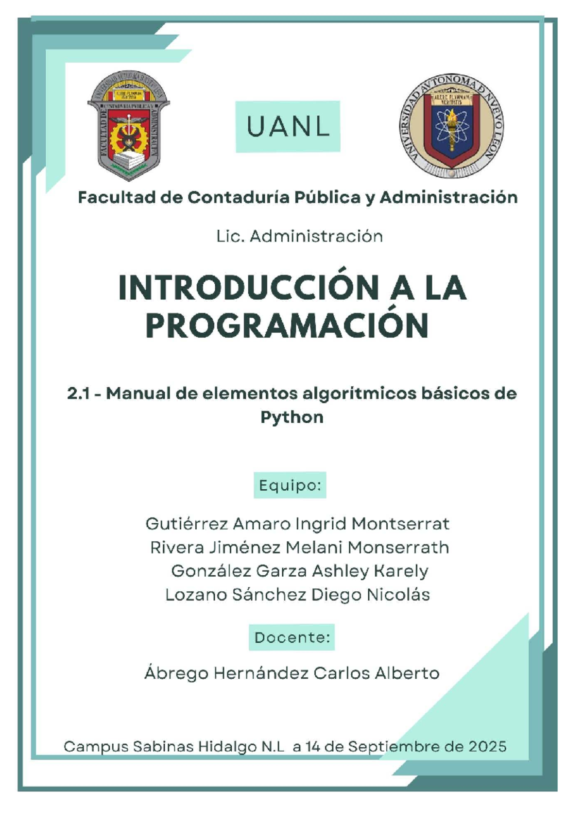 Manual Python 1.1: Comentarios, Variables y Funciones Integradas - Studocu