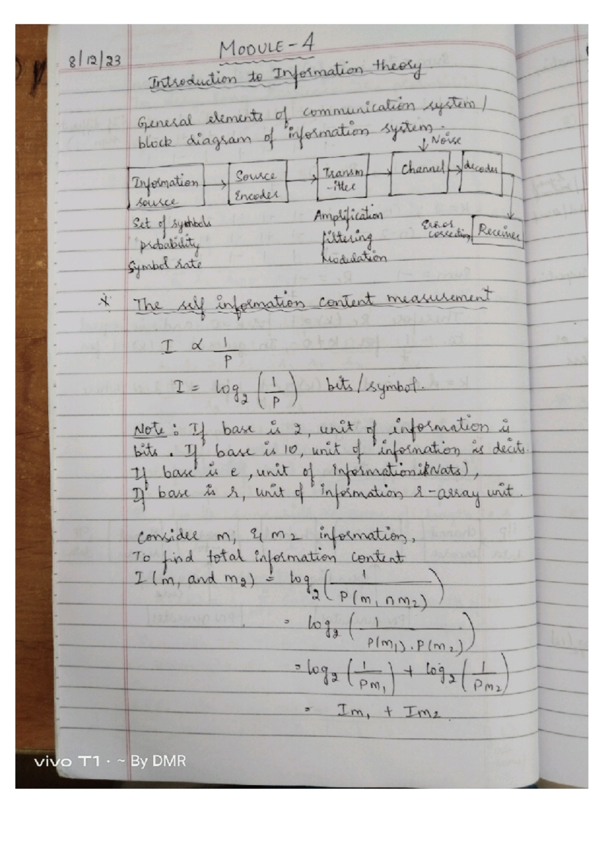 Module 4 dc notes - Electronics and communication - Studocu