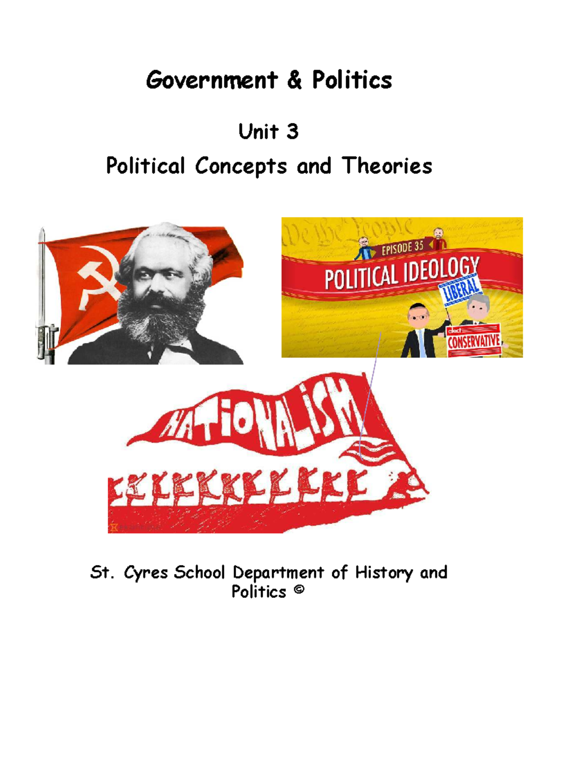 Politics UNIT 3 Revision Guide: Key Concepts in Liberalism and ...