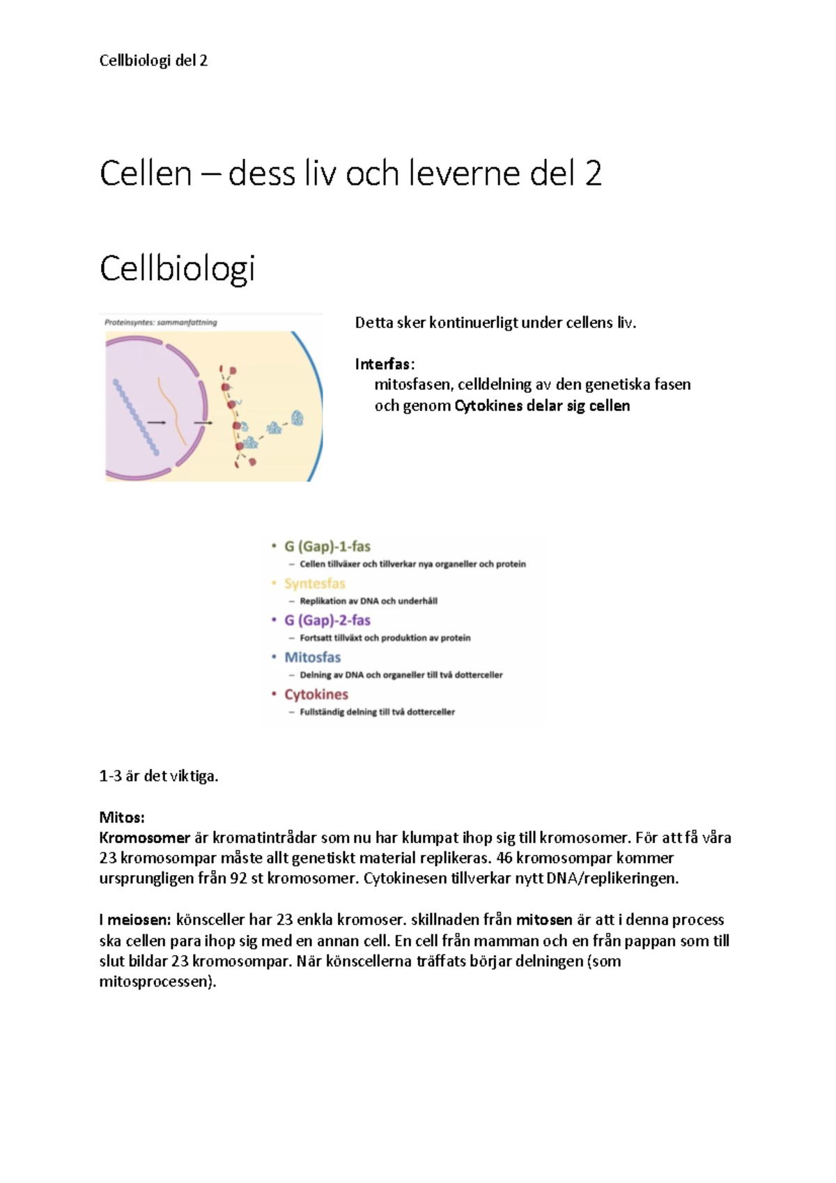 Cellens uppbyggnad och funktion - Cellmembranet av ett dubbelt ...