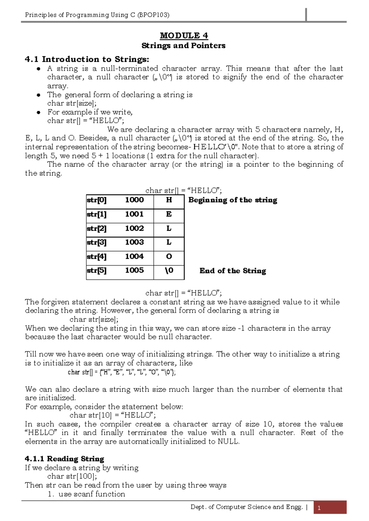 VTU Question Paper: BESCK 204E C Programming June-July 2023 Exam - Studocu