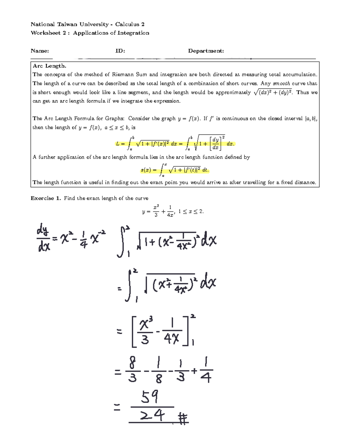 2 2 Applications template - National Taiwan University - Calculus 2 ...
