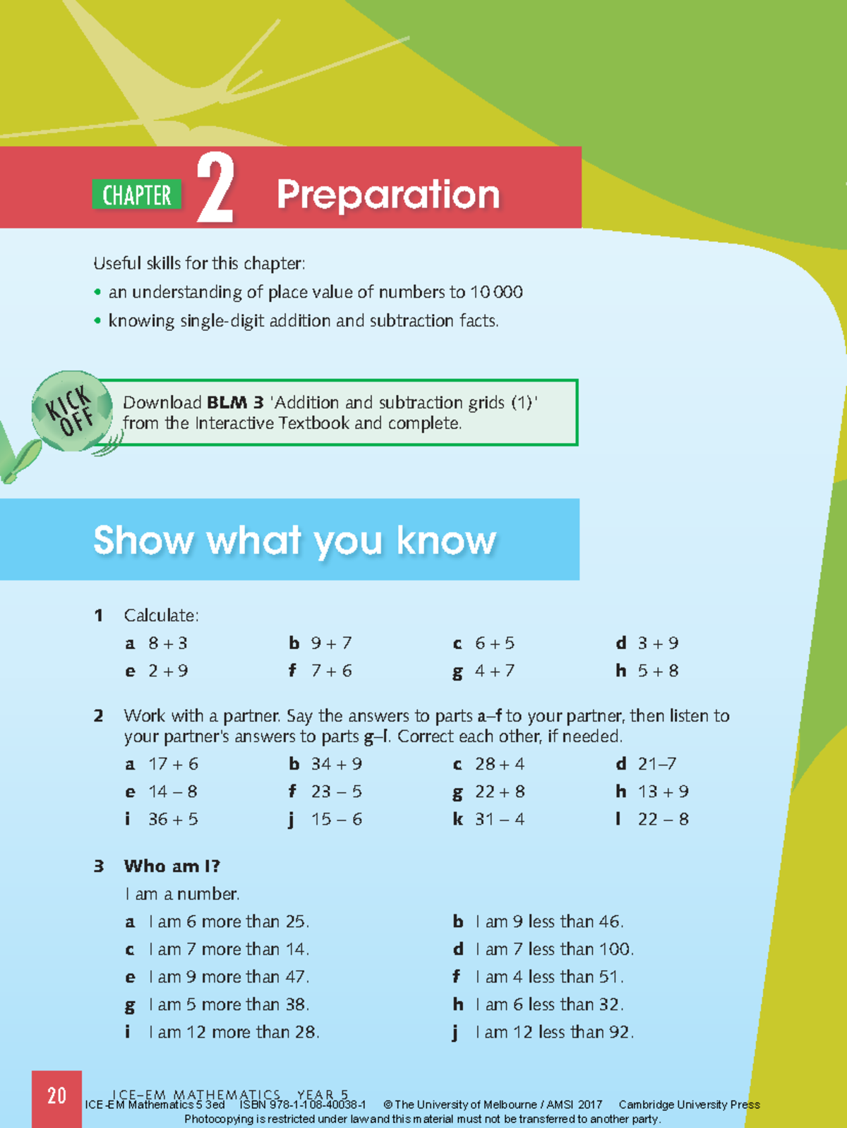 CHAPTER 2 Addition and Subtraction - Mathematics 5 3ed - Studocu