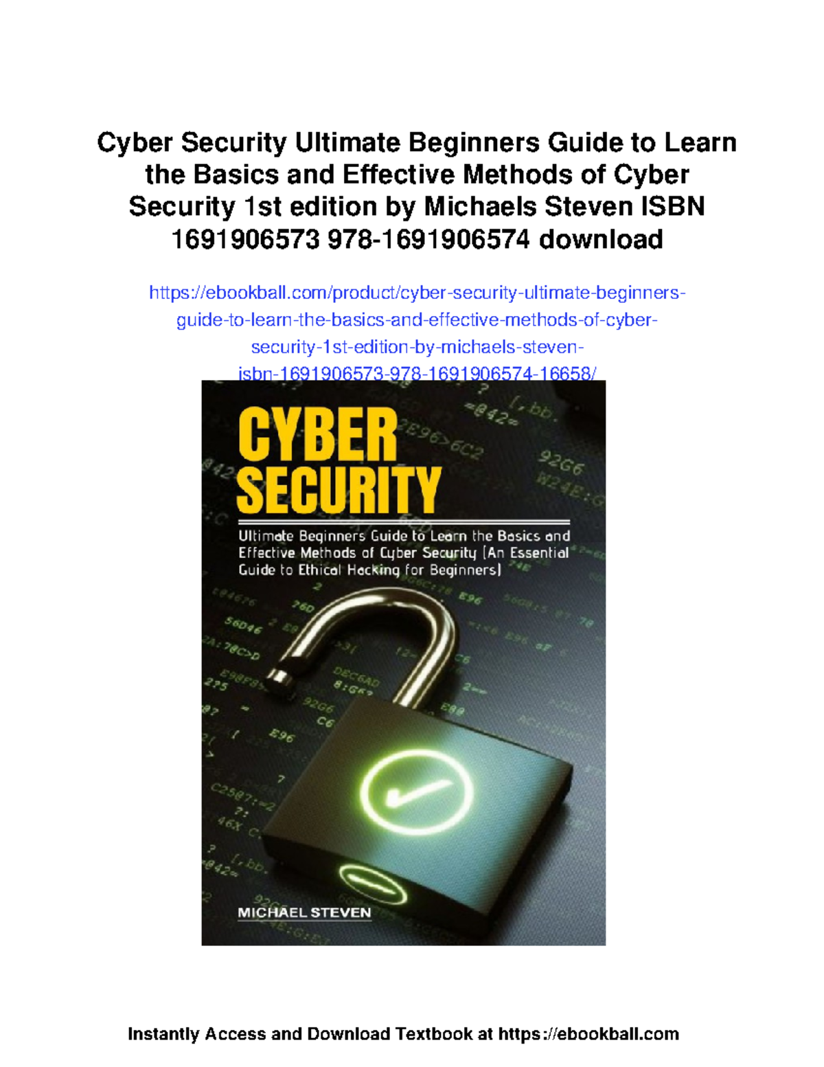 Cyber Security 101: A Beginner's Guide to Essential Concepts and ...