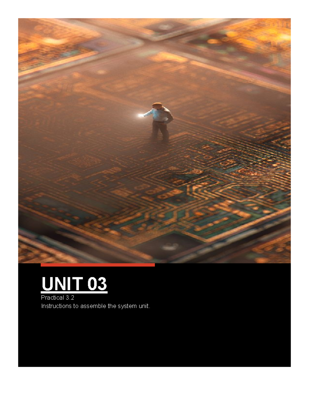 Practical 3.2: Assembling the System Unit Instructions - Studocu