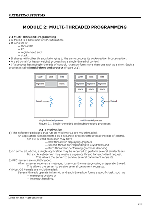 OS Module 5 Notes - BCS303 – Operating Systems Module 5 File System ...