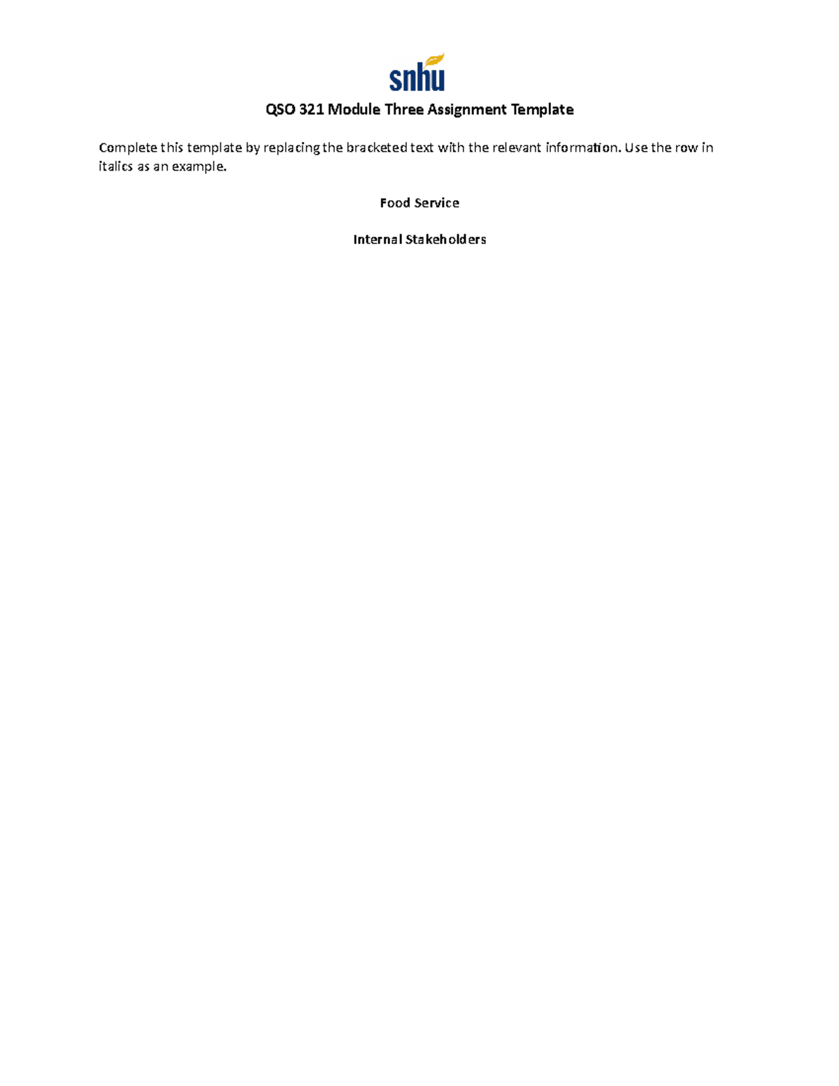 QSO 321 Module Three Assignment Template - QSO 321 Module Three ...