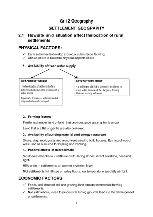 2025 Grade 9 Geography T2 Worksheets - GRADE 9 GEOGRAPHY TERM 2 ...