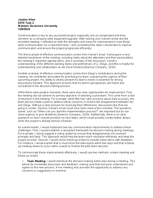 [Solved] C Leadership Styles for Key Issues Issue 1 Low Team Morale A ...