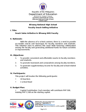 TLE 9 (Preparation of Dessert) - Grade 9 (Junior High School) SEMI ...