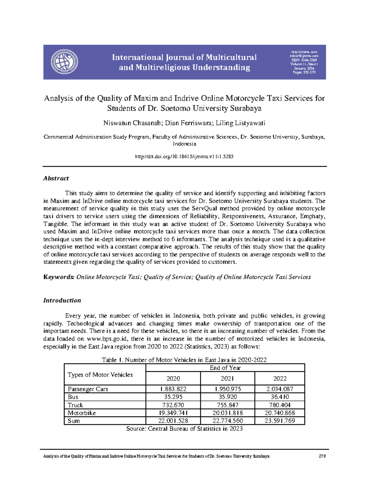 5285 16276 1 PB - lecture note - Comparative Study of Post-Marriage ...