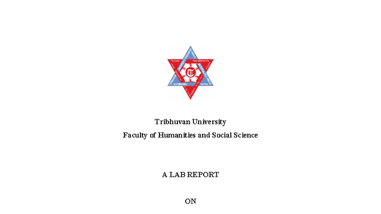 BCA Lab Report on Multimedia Systems - Tribhuvan University - Studocu