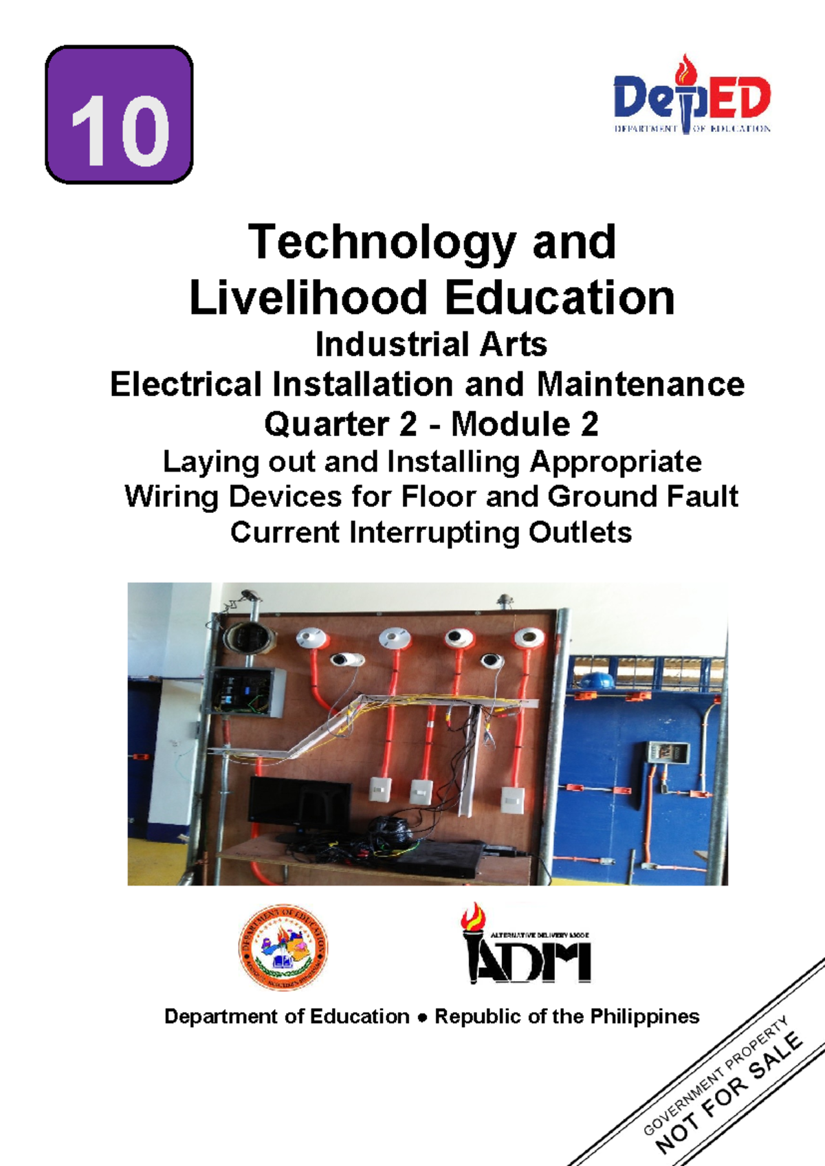 TLE 10: Module 2 - Electrical Wiring Devices Installation & GFCI - Studocu