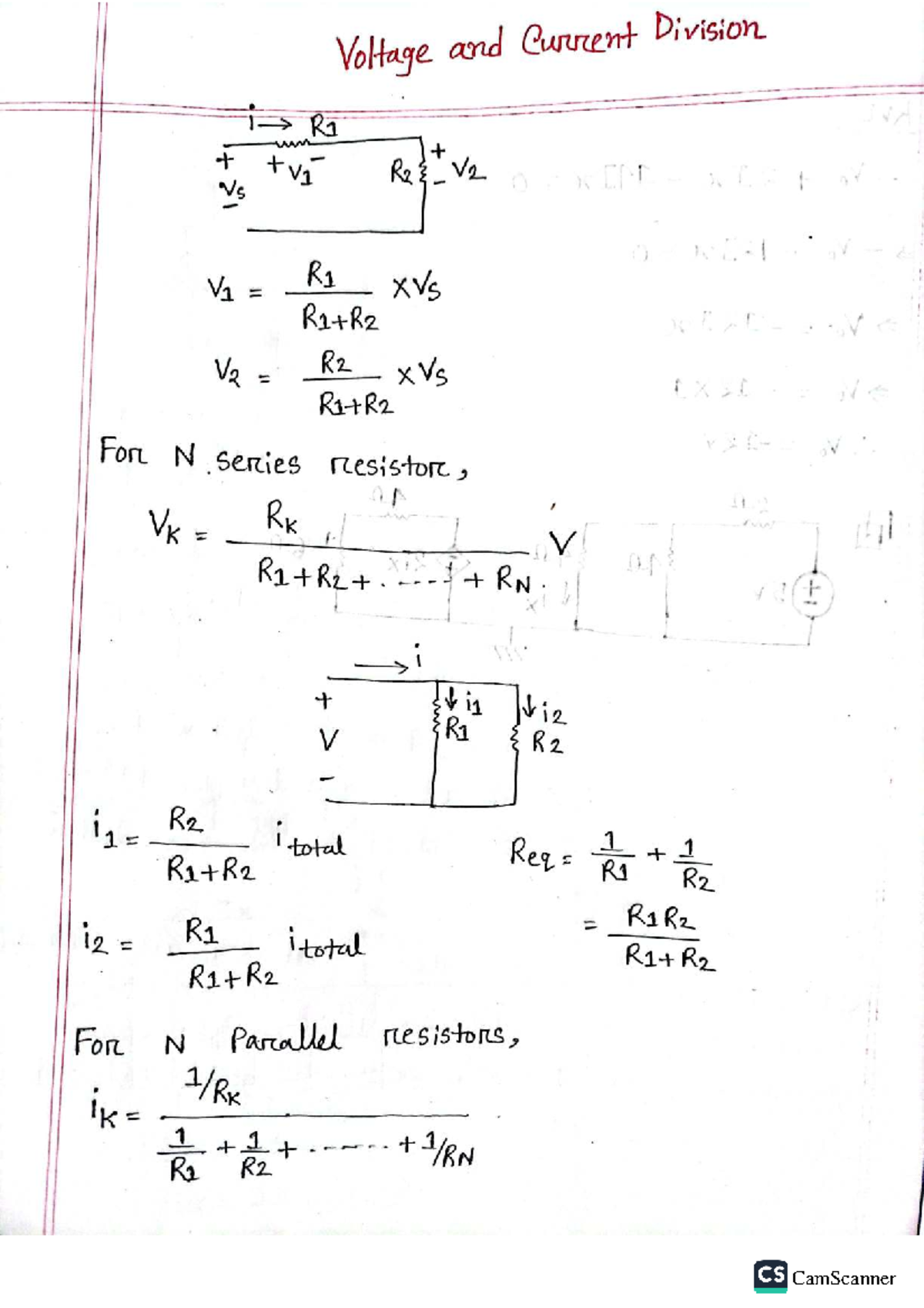 DOC-20251013-WA0001 - Voltage and Current Division Rule Explained - Studocu