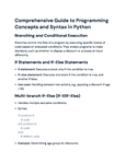 CMPSC 131 - Penn State - Programming and Computation I: Fundamentals ...