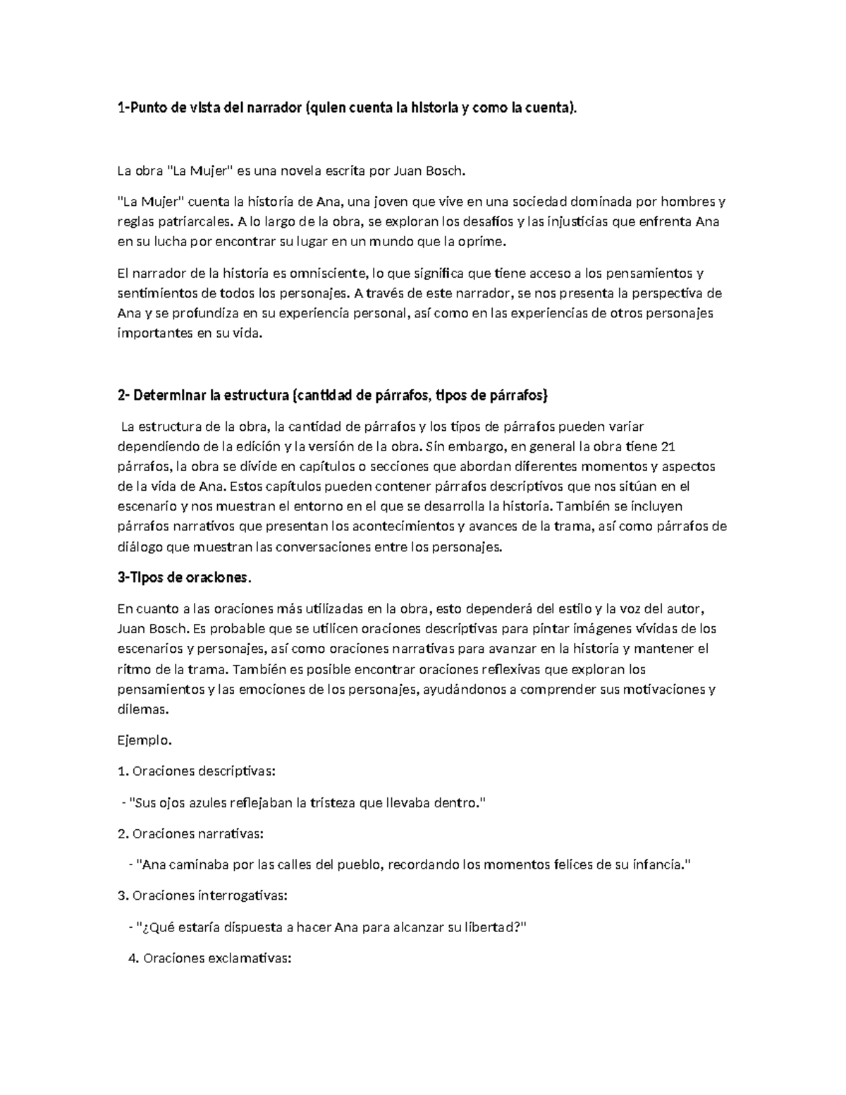 Punto De Vista Del Narrador La Clave De Una Historia Es El Punto De