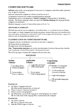 [Solved] examples of computer software and hardware - Computer science (DCS1102) - Studocu