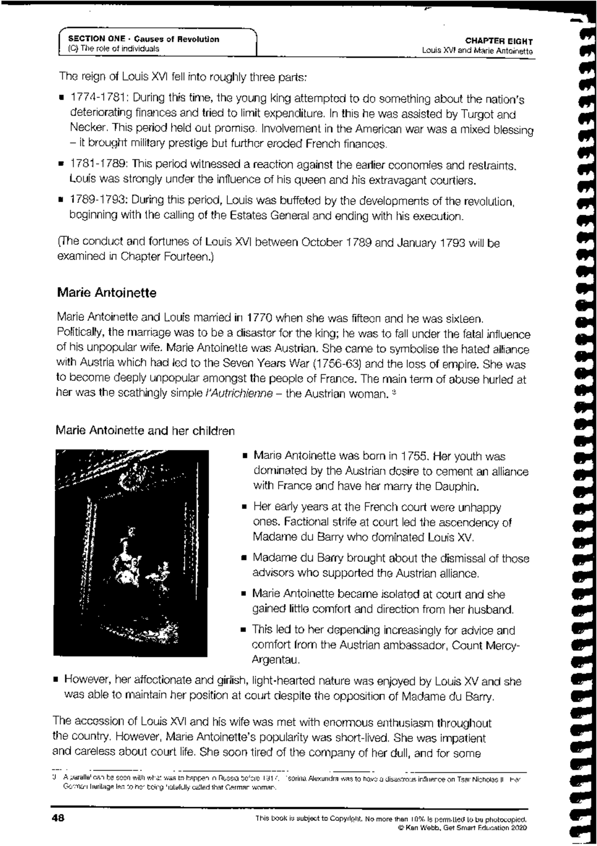 Causes of Revolution: The Role of Louis XVI & Marie Antoinette - Studocu