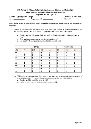 Updated DLD projects - DLD Project ListX 1 Aimen Digital Clock using ...