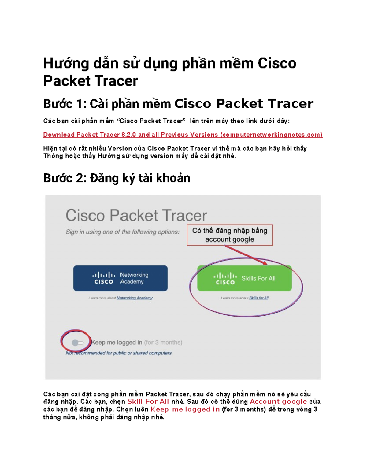 Hướng Dẫn Sử Dụng Cisco Packet Tracer - Tài Liệu Học Tập - Studocu