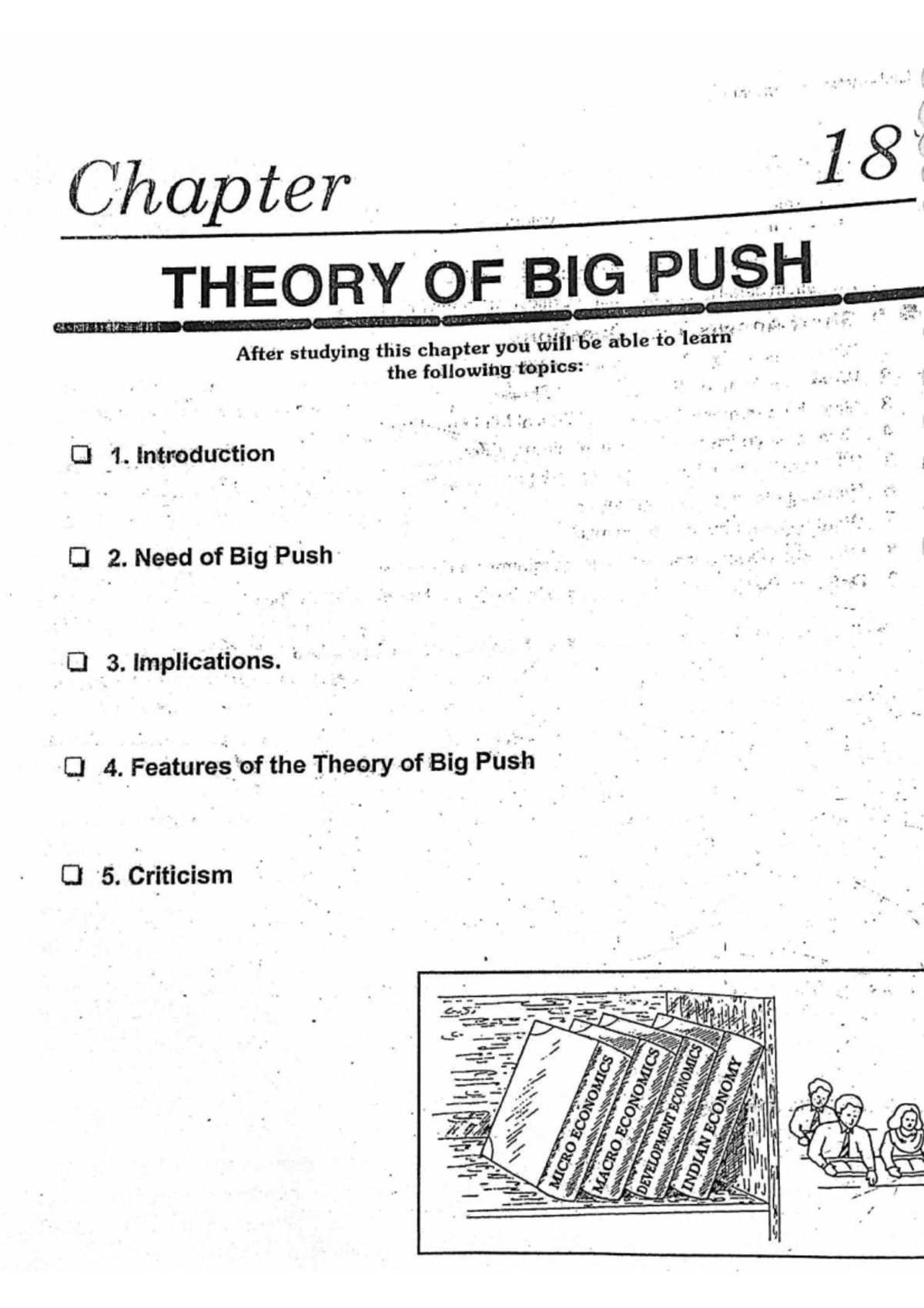 Chapter 18: Theory of Big Push - Key Concepts & Implications (Pbi. Uni ...