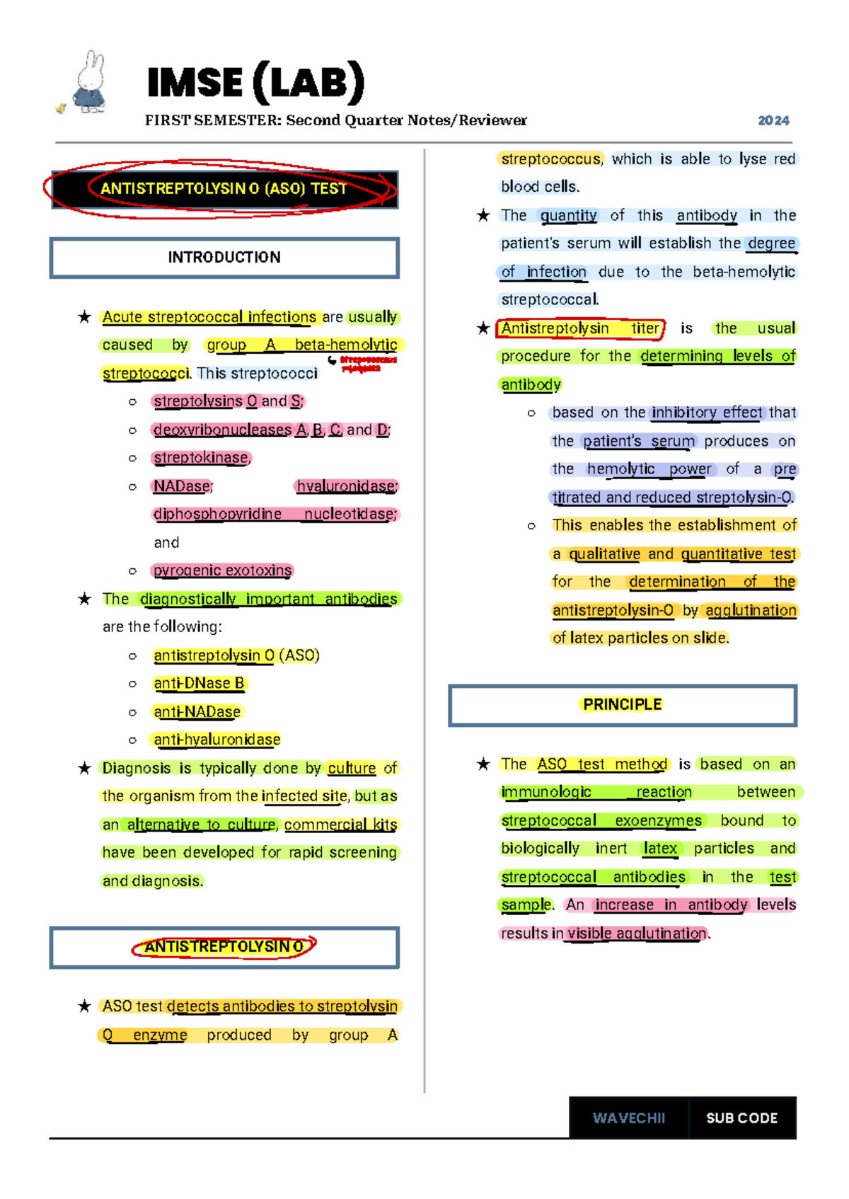 IMSE (LAB) 2024 FIRST SEMESTER: ASO and RF Test Methodology - Studocu