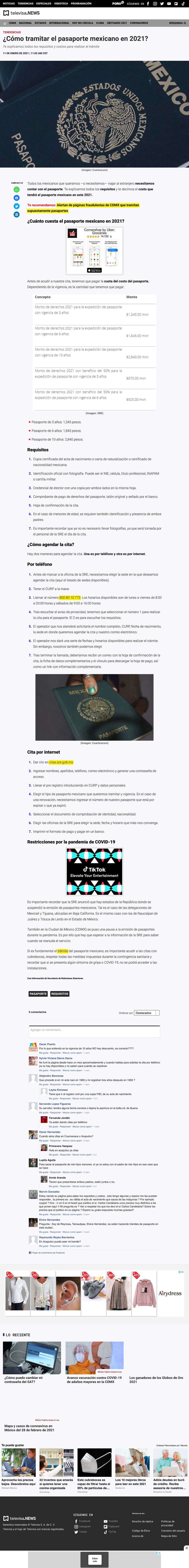 Cómo Tramitar el Pasaporte Mexicano en 2021 - Guía Completa - Studocu
