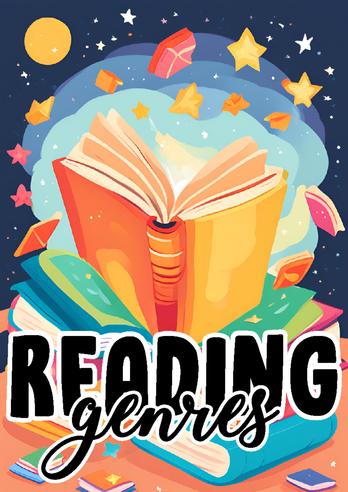 Reading genres posters - READINGREADING genresgenres ACTION AND ...