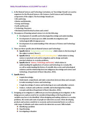 NST grade 6 Learner guide - Natural Sciences and Technology Grade 6-A ...