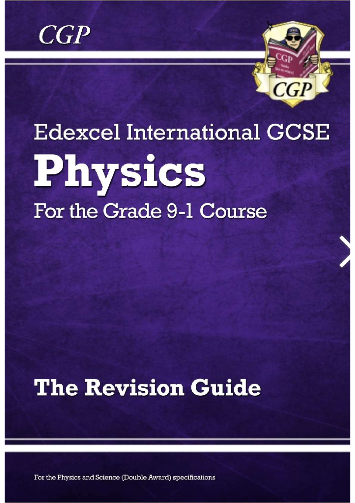 CGP International GCSE Physics Revision Guide (Grade 9-1) - Studocu