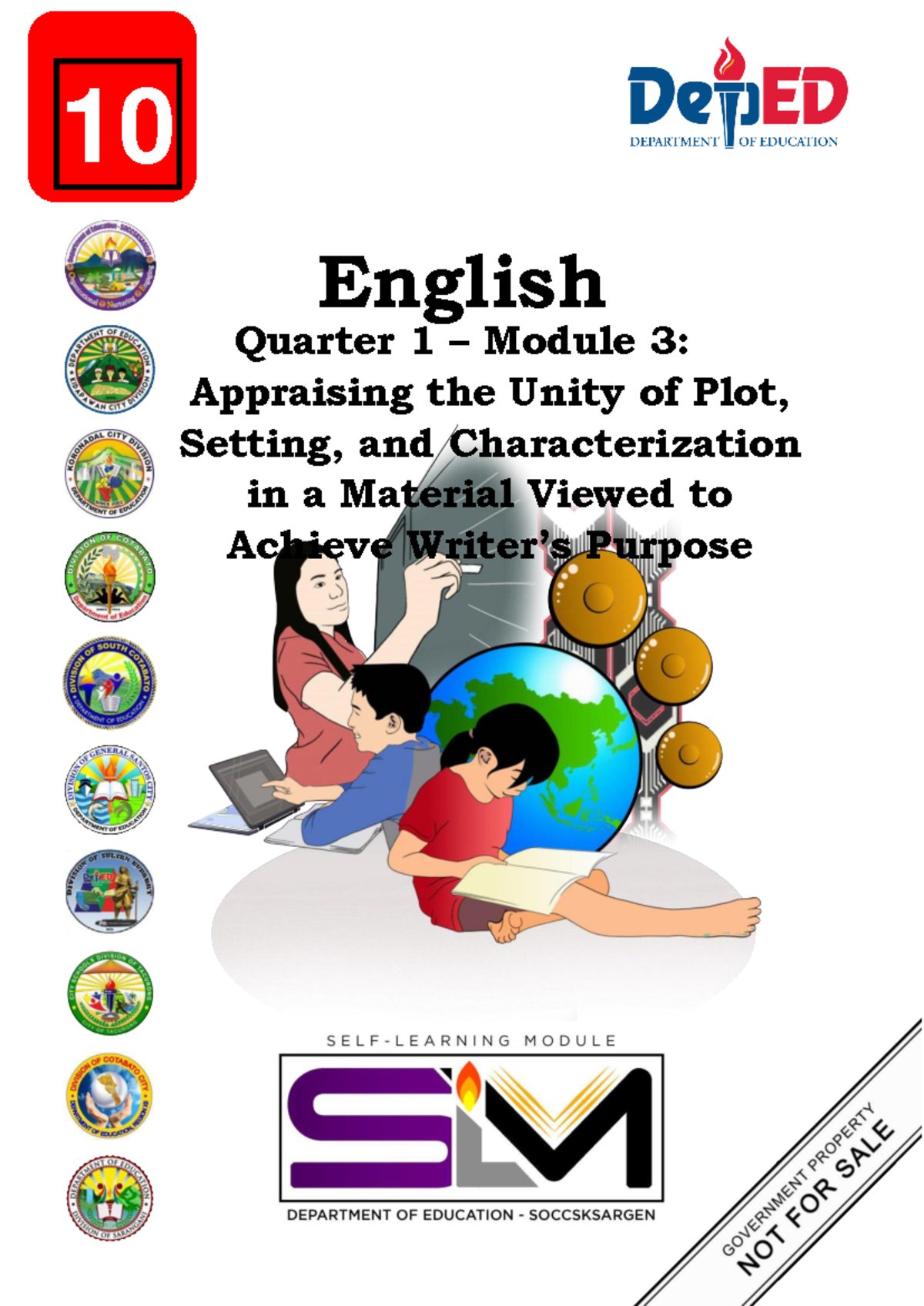 EN10 Q1 Mod 3: Analyzing Plot Unity, Characterization, and Setting - Studocu