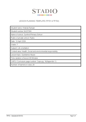 [Solved] Give me a detailed progressive and sequenced activity ...