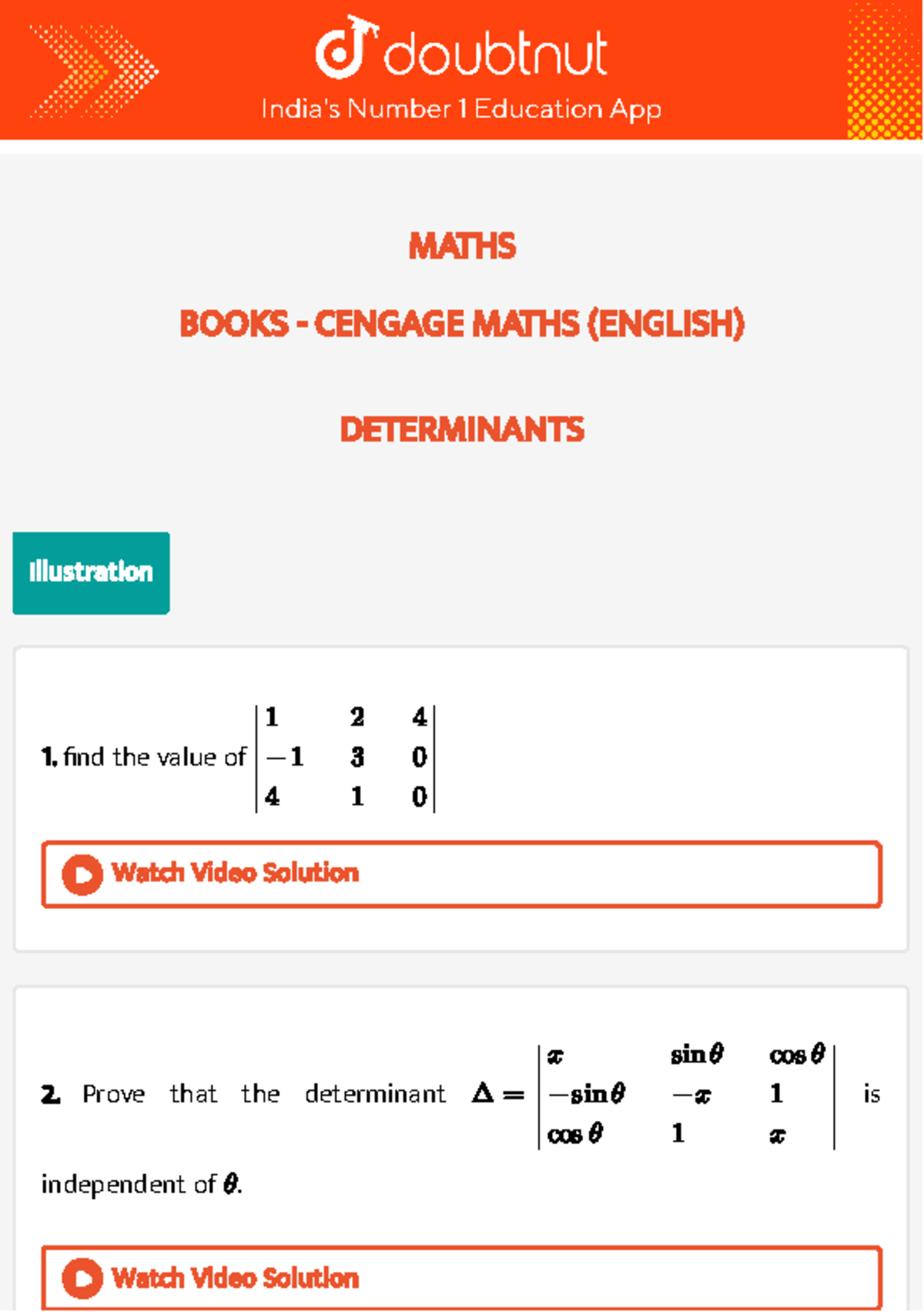 779 books doubtnut question bank - MATHS BOOKS - CENGAGE MATHS (ENGLISH ...