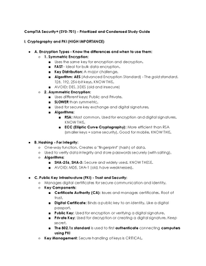 Security+ study guide - DionTraining © 2020 v1. Dion Training Solutions, LLC is an Accredited ...