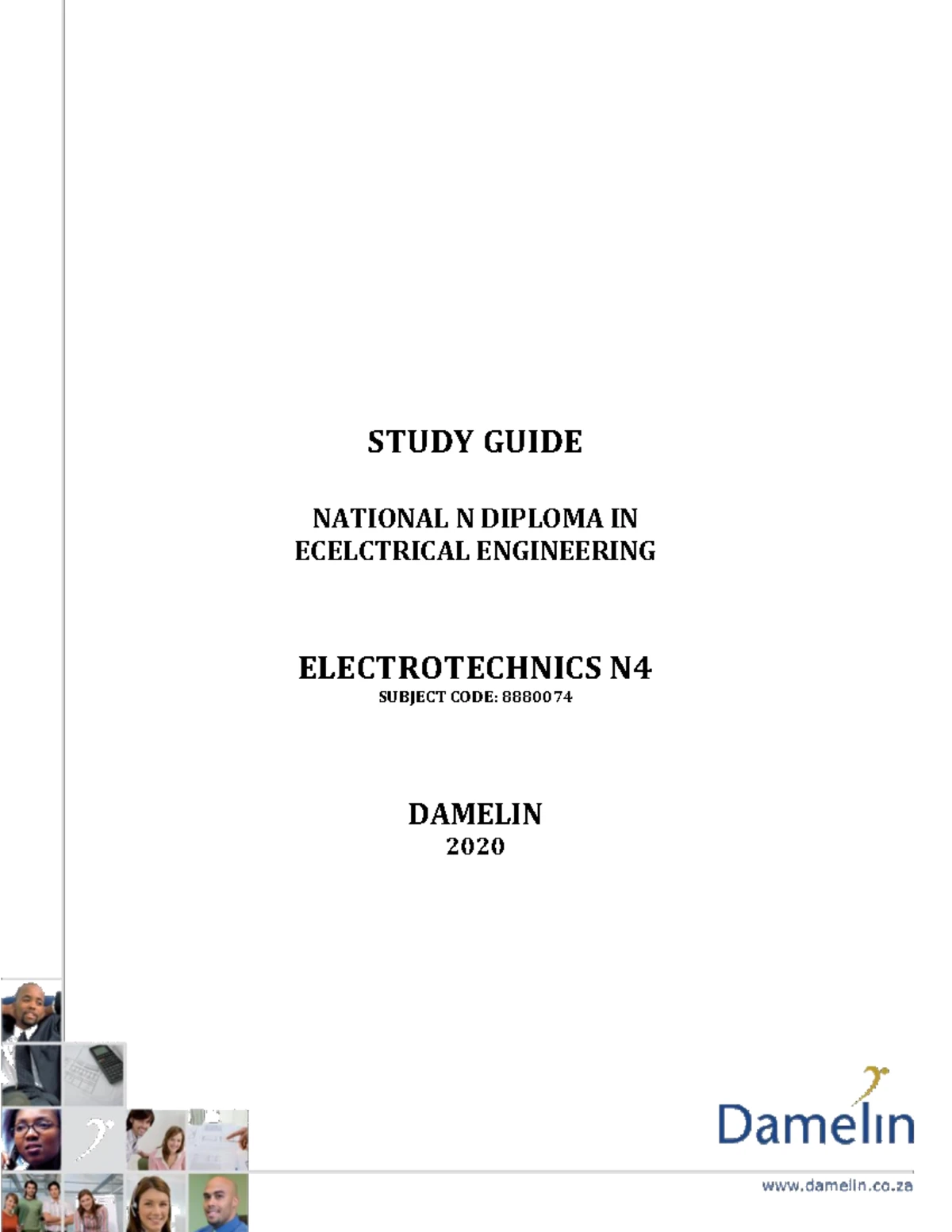 Study Notes - AC Theory - STUDY NOTES ELECTROTECHNICS N Week 4 AC ...