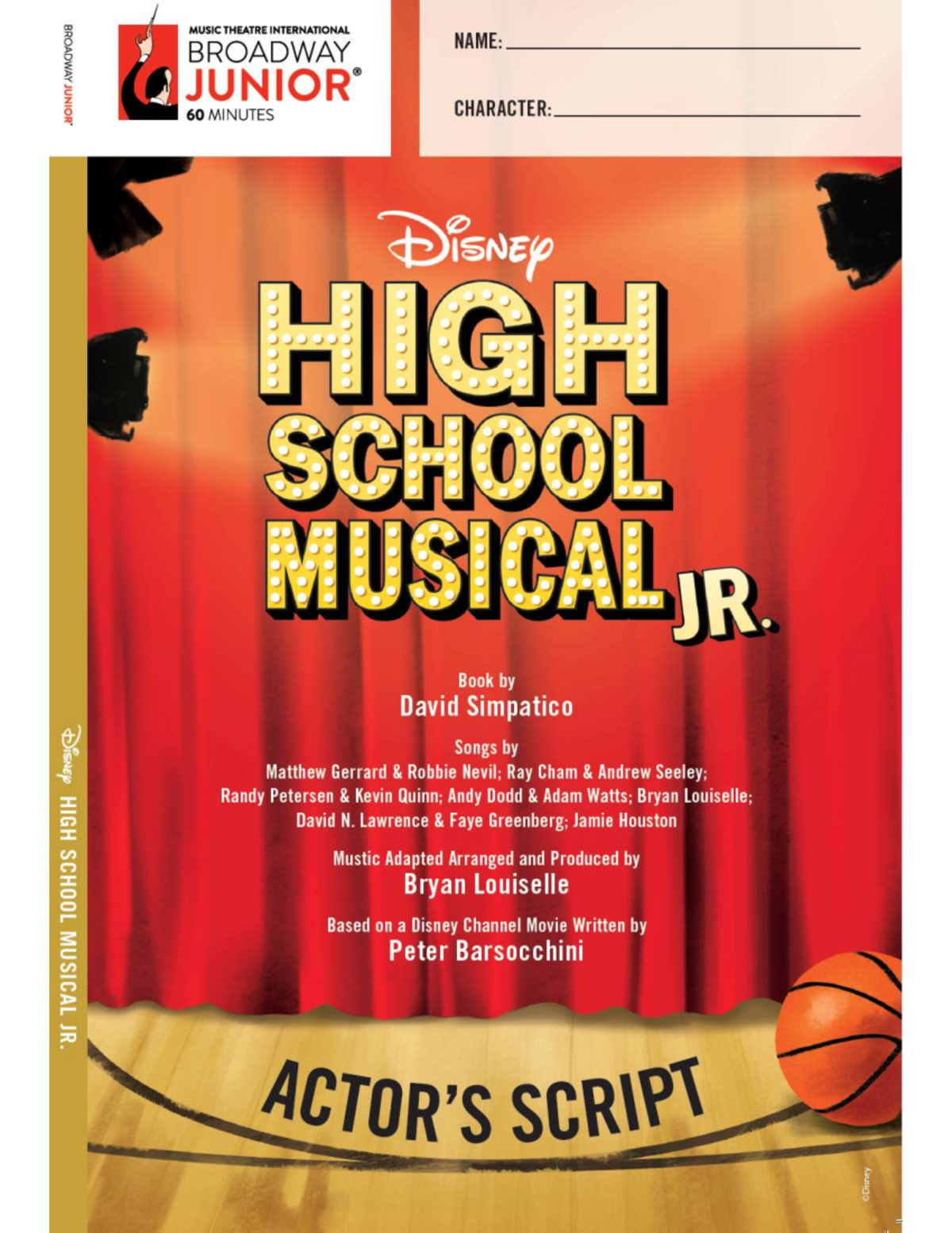 High School Musical JR. Script and Rehearsal Guide - Studocu