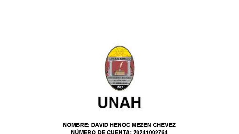 Segunda guia de calculo - Calculo - NOMBRE: DAVID HENOC MEZEN CHEVEZ ...