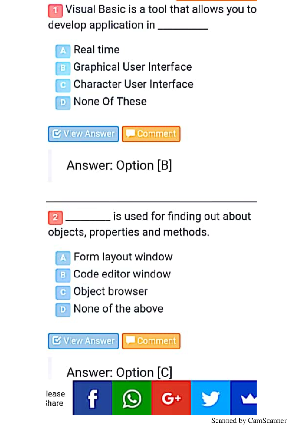 CSC CBT Questions & Answers - 1st Set - Studocu