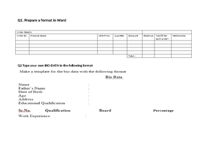 To do list Project Report - Minor Project Report A On “Project Title” Submitted in partial - Studocu