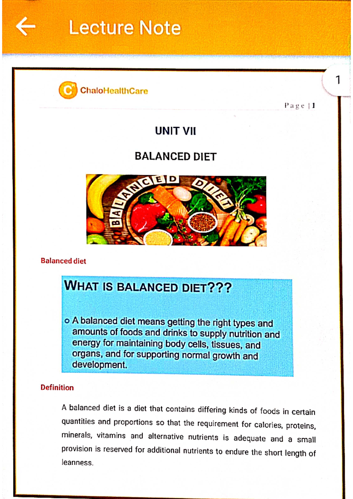 Balanced Diet Principles and Nutritional Guidelines (Nutrition ...