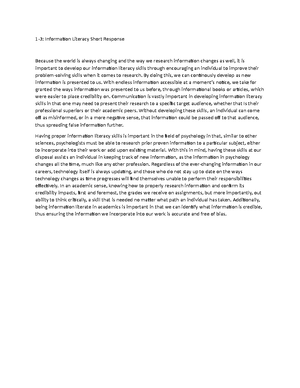 His 217 mod 1 journal - Module 1 Assignment for HIS 217: Diverse ...