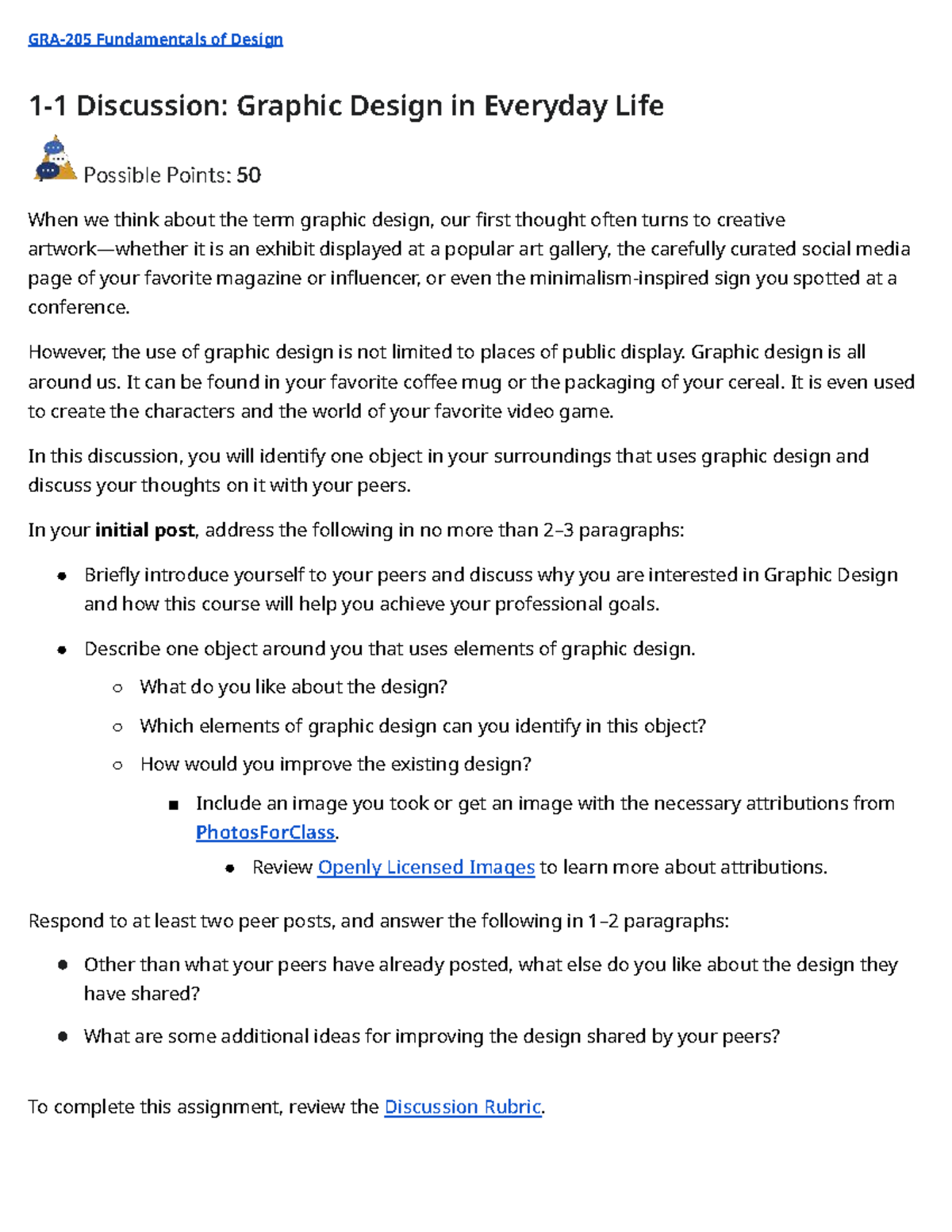 1-1 Discussion: Graphic Design in Everyday Life (Fundamentals of Design ...