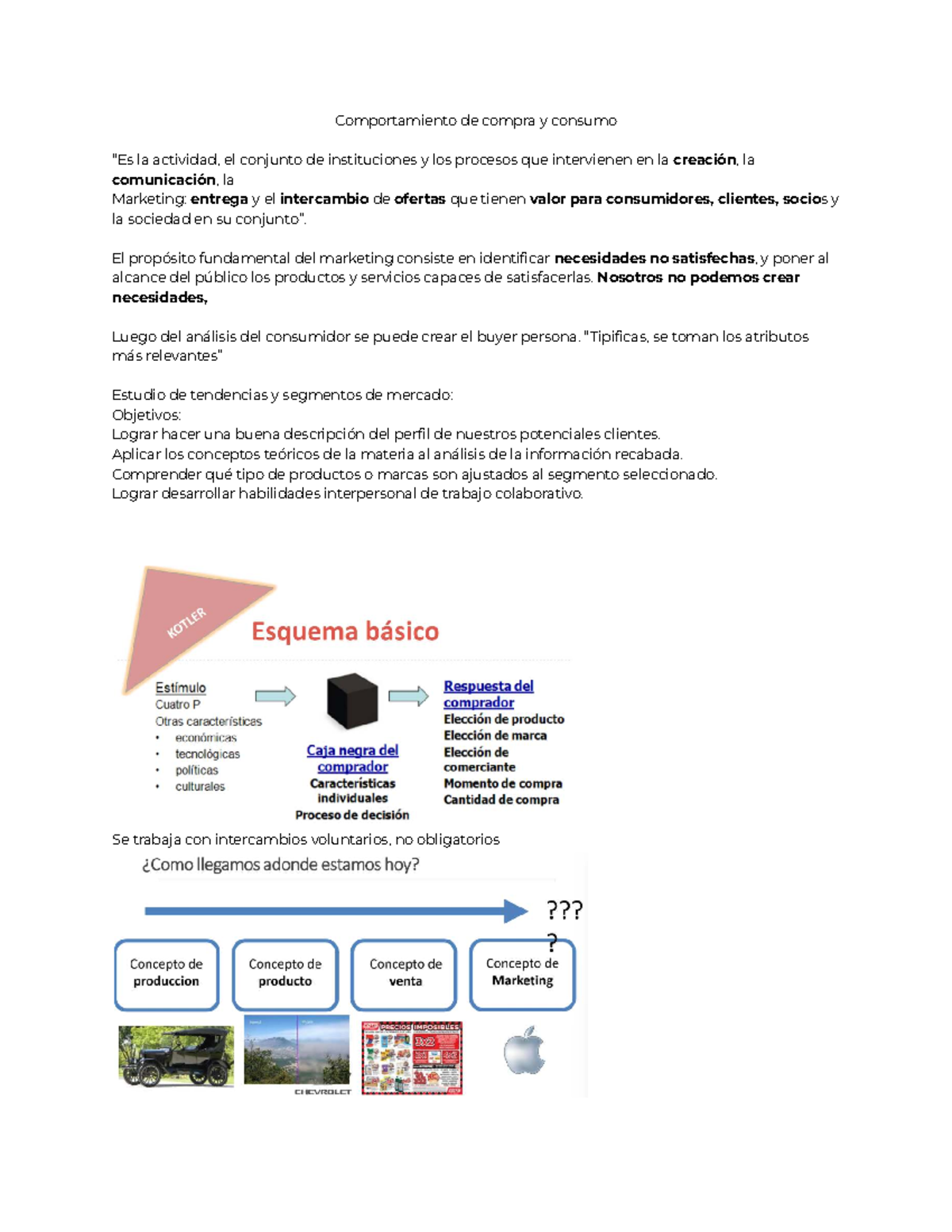 Comportamiento de compra y consumo - El propósito fundamental del ...