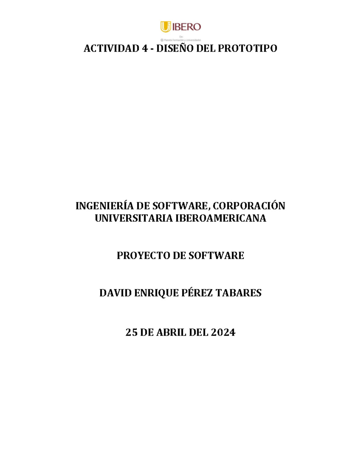 Actividad 4 - Prototipo de Software para el Cuidado de Adultos Mayores ...