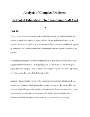 D459 A. Case Study Analysis: Bramble's Financial Strain and Growth - Studocu