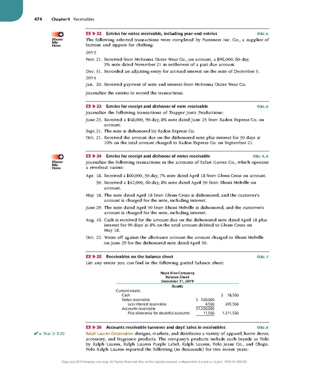 Chapter 9 Receivables - Accounting Info System (474) - Studocu