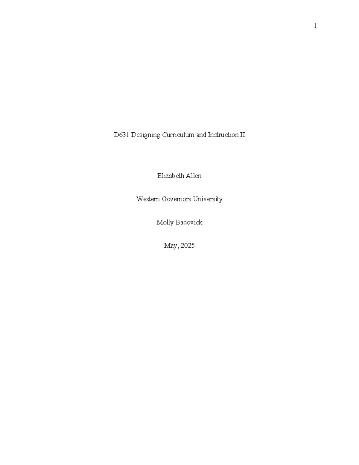 D631 Curriculum Design & Implementation: Character Strong Overview ...