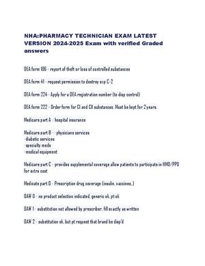 Pharmacy Technician Practice Exam - Based on the prescription below ...