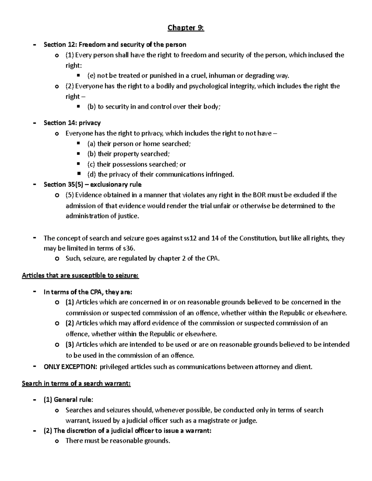 Criminal Procedure Assignment 1: Analysis of s49 of CPA (JJPV300) - Studocu