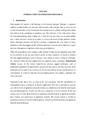 Ch 2 part1 - Lecture notes chapter 2 part 1 - Chapter Two Linear ...